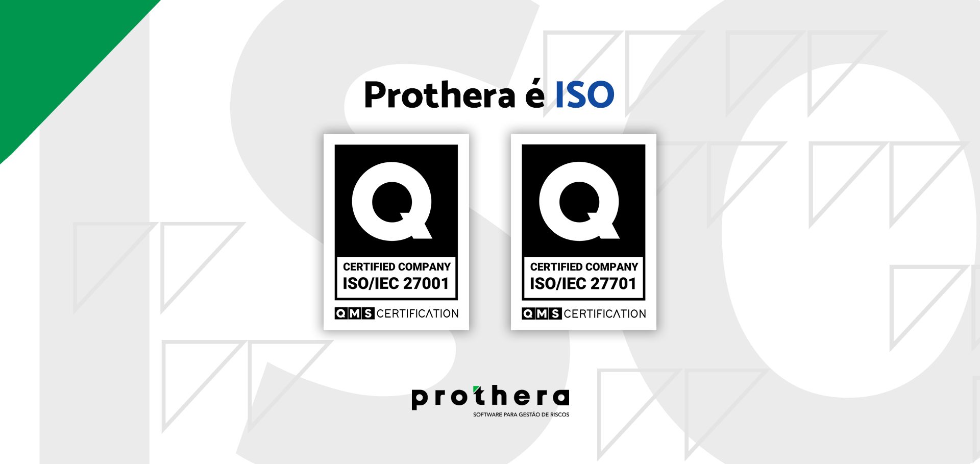 Prothera é ISO - Prothera